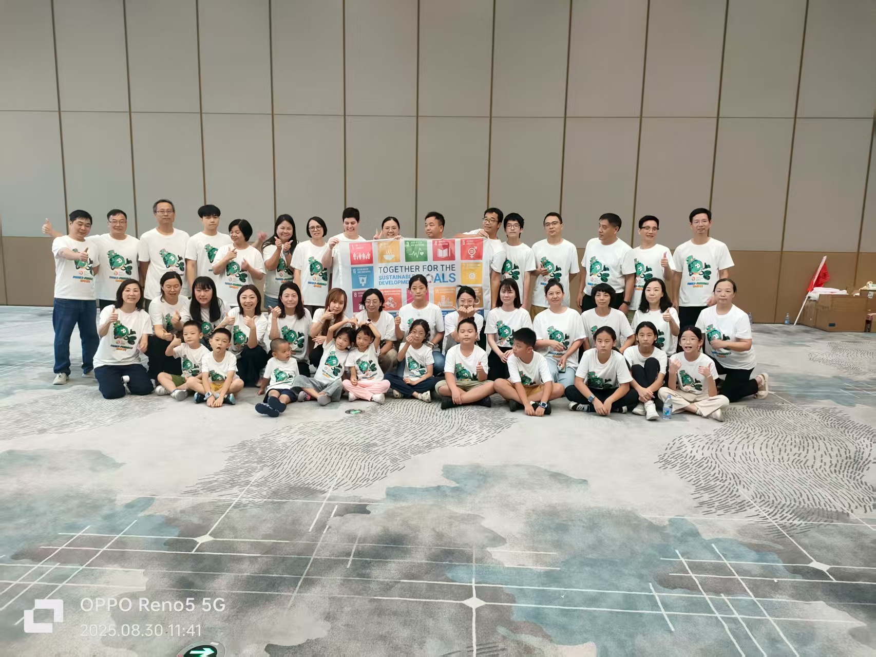 ESCP colleagues raise the SDG Flag across the globe